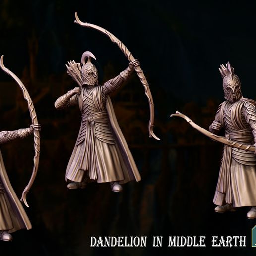 🧝 Elf Of Deep Valley ( Bowman)・ STL File for 3D printing・Cults