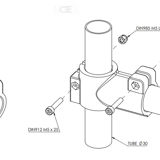🗜️ MODULAR TUBE CLAMP PACK・Free STL File for 3D printing・Cults