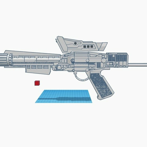 BSG; Colonial Carbine Blaster (Battlestar Galactica)・Free STL File for ...