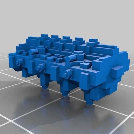 🏴‍☠️ Chaos Raiding Ships・Free STL File for ・Cults