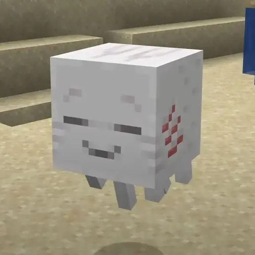 👶 Minecraft Baby Ghastling・Free STL File for 3D printing・Cults