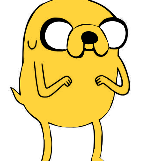 STL file Jake adventure Time keychain 🗝️ ・Model to download and 3D ...