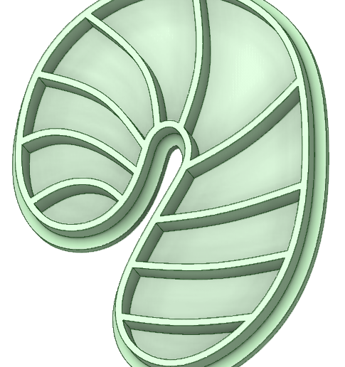 🎄 50mm christmas cookie cutter stick・ STL File for 3D printing・Cults