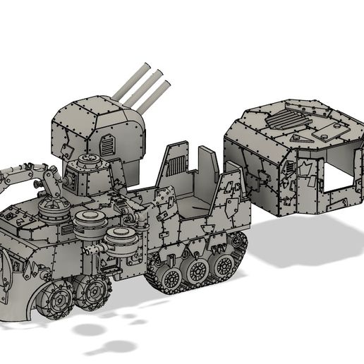 🚗 Battlevagon・Free 3D File for 3D printing・Cults