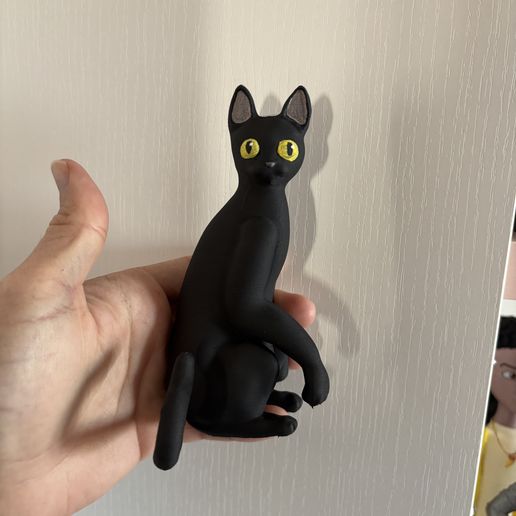 🐱 Flow 2024 cat film・Archivo STL para Impresión 3D・Cults
