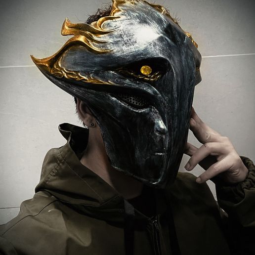 👾 Viktor Final Form Mask - Arcane 2 Netflix - league of legends cosplay ...