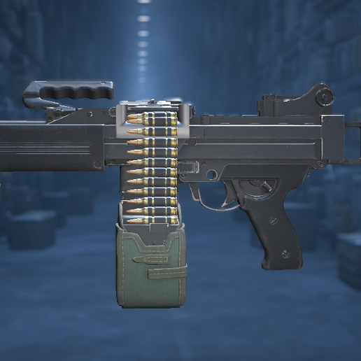 Fichier STL NEGEV CS:GO | CS 2 | COUNTER STRIKE 🗝️ ・Modèle imprimable ...