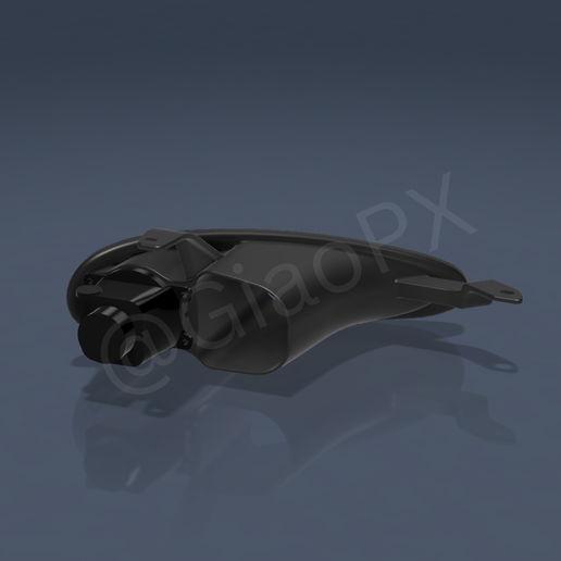 🚗 Mazda NB1 MX-5 Headlight Delete Air Intake With Projector・ STL File ...