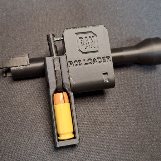 🔫 Academy Luger P.08 cartridge loader・Free 3MF File for 3D printing・Cults