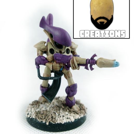 🔮 Future Elves Ghost Robot Squad-Pew pew・ STL File for 3D printing・Cults