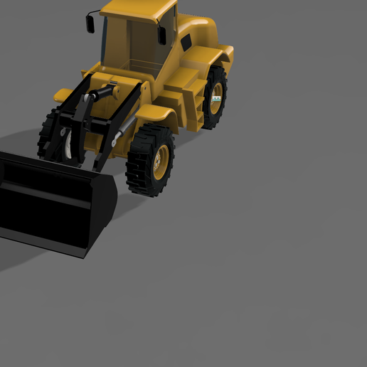 🛞 wheel loader・ STL File for 3D printing・Cults