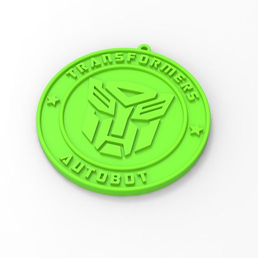 🤖 Transformers Logo pendant・Free STL File for 3D printing and CNC ...