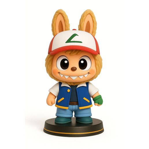 🐉 labubu pokemon・ STL File for 3D printing・Cults