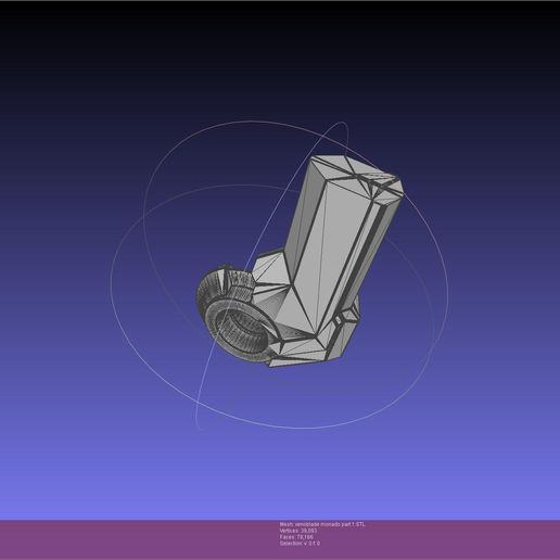 🗡️ Xenoblade Chronicles Monado Sword Assembly・ STL File for 3D printing ...