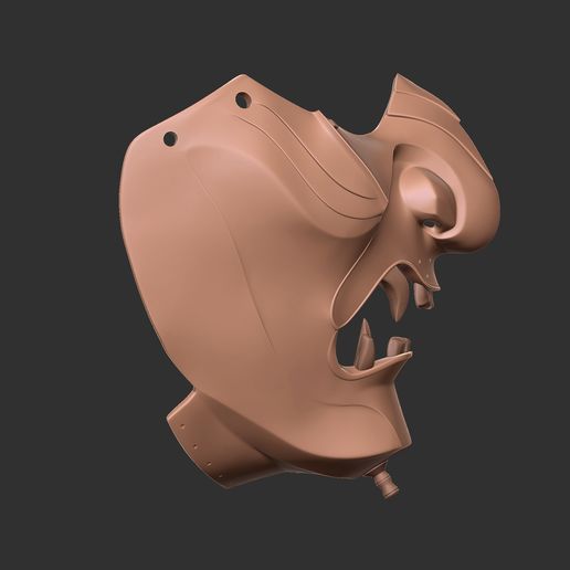 👻 GHOST OF TSUSHIMA Ghost mask for 3d print・ STL File for 3D printing・Cults