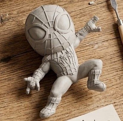 🦸‍♂️ Spiderman - Clay Model (Commercial License)・ STL File for 3D ...