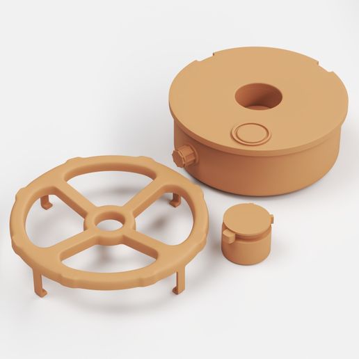 🪖 M1 antitank mine, M1A1 and M4 AT mines・ 3D File for 3D printing・Cults