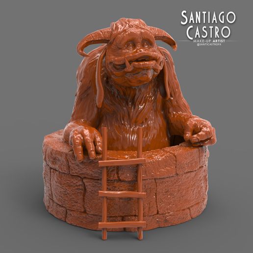 🗿 LUDO - Labyrinth - Jim Henson - Labyrinth・ STL File for 3D printing・Cults
