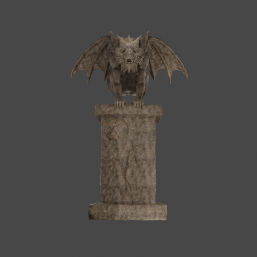 STL file Werewolf Gargoyle Gargola Lobuna 🐺 ・Model to download and 3D ...