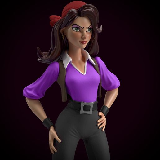 3D file ELAINE FAN ART 🎨 ・3D printing design to download・Cults