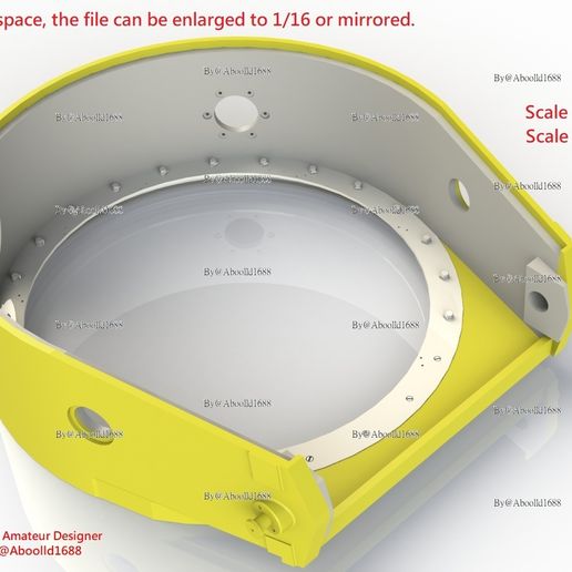 🐅 Tiger Tank Early Production Turret_1(STL-35-16)・ 3D File for 3D ...