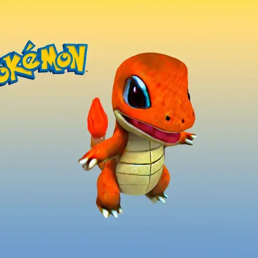 🐉 CHARMANDER POKÉMON・Free STL File for 3D printing・Cults
