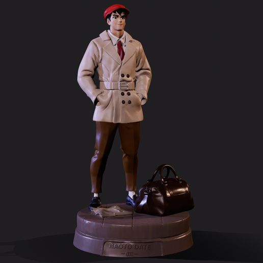 📅 Naoto Date – Tiger Mask | STL Model for 3D Printing・ STL File for 3D ...