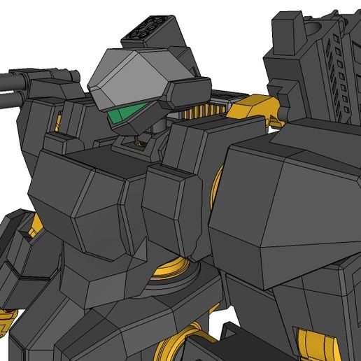 👾 destroy guners mark 2 3d・ OBJ File for 3D printing・Cults