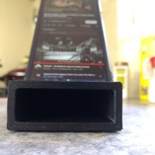 📞 Phone stand for portrait and landscape mode with acoustic amplifier ...