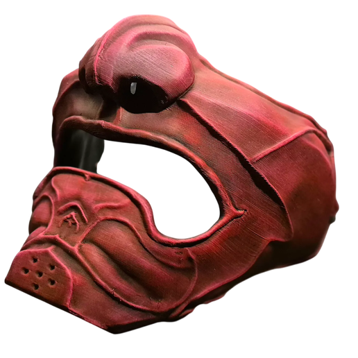 STL file Samurai Oni Maske 🗡️ ・3D printer design to download・Cults