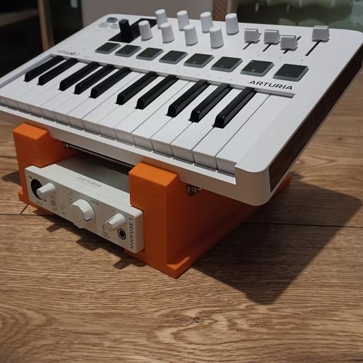 Archivo STL Soporte Arturia Minilab 3 & Minifuse 1 🎵 ・Diseño para ...