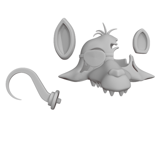 Archivo 3D FNAF / FIVE NIGHTS AT FREDDY'S Withered Foxy MASK MASQUE ...