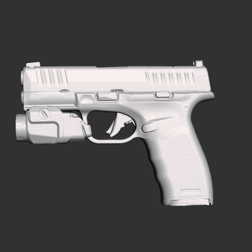 STL file Springfield Hellcat Pro Streamlight TLR7 A Flex Real Size 3D ...