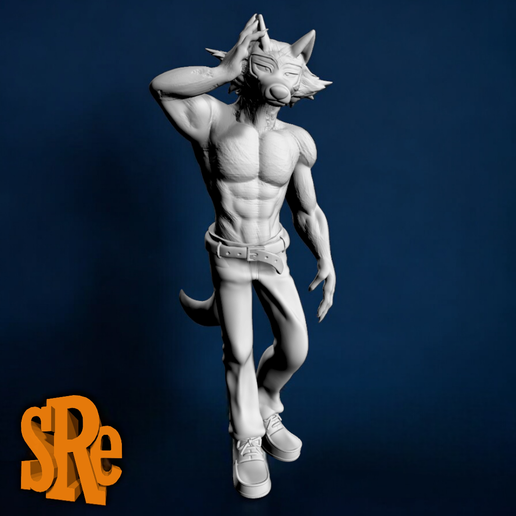 👾 Legoshi - Beastars・ STL File for 3D printing・Cults