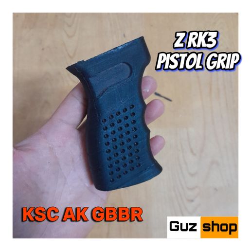 🔫 Airsoft Zenitco Rk3 Pistol Grip FOR GBBR KSC AK | Guzshop | V1.0・ STL ...