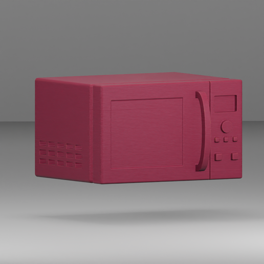 🏠 microwave oven doll house barbie accessories・ STL File for 3D ...