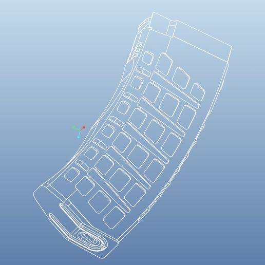 🔫 Airsoft GHK AK-74 Mag shell (AK12 style)・ STL File for 3D printing・Cults