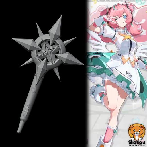 💤 Aria - Mic - Zenless Zone Zero Cosplay Prop・Free STL File for 3D ...