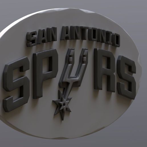 🗝️ NBA san antonio spurs keychain Badge Printable and Renderable・ 3D ...