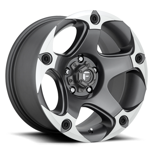 STL file FUEL Wheels Menace 5 / 6 Lug "Real Rims" ⛽ ・3D printable model ...