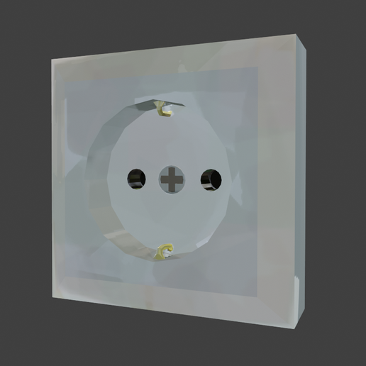 Бесплатный STL файл Textured Power Outlet 3D Model 🏠 (OBJ)・План 3D ...