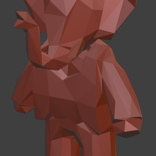 STL file babar lowpoly 🐘 ・Template to download and 3D print・Cults