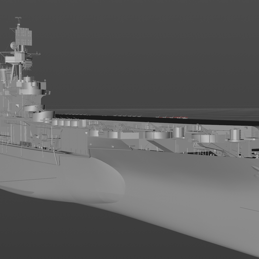 🚢 Digital model of the USS Enterprise・ OBJ File for 3D printing・Cults