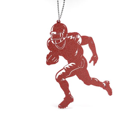 🗝️ Keychain American Football Player 2 pieces・ STL File for 3D printing ...