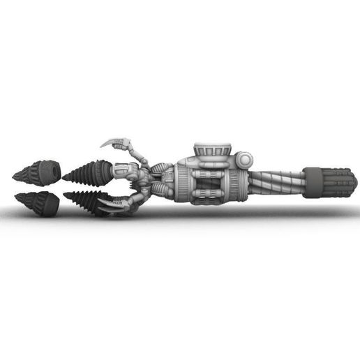 🔥 Project Dark Quixote-28mm Modular Nightmare Mech・ 3D File for 3D ...