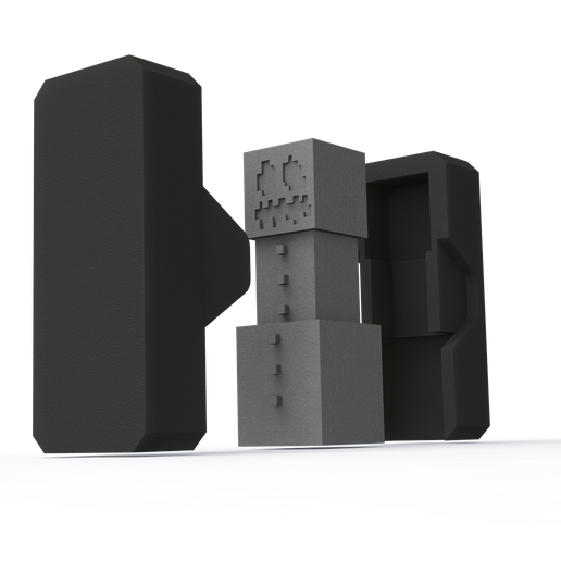 🌨️ Minecraft - snow golem snow mold!・Free STL File for 3D printing・Cults