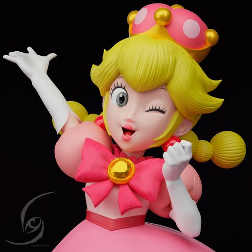👸 Peachette and Toadette・ 3D File for 3D printing・Cults