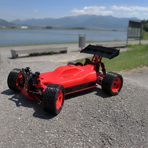 🦊 FENNEC – RC Car / Racing Buggy・ 3D File for 3D printing・Cults