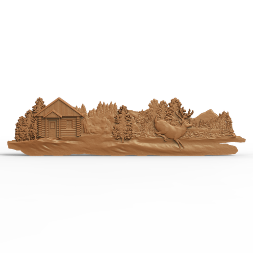 Archivo 3D 3D Model STL File for CNC Router Laser & 3D Printer 1124 Animals 0946 📁 ・Plan de ...