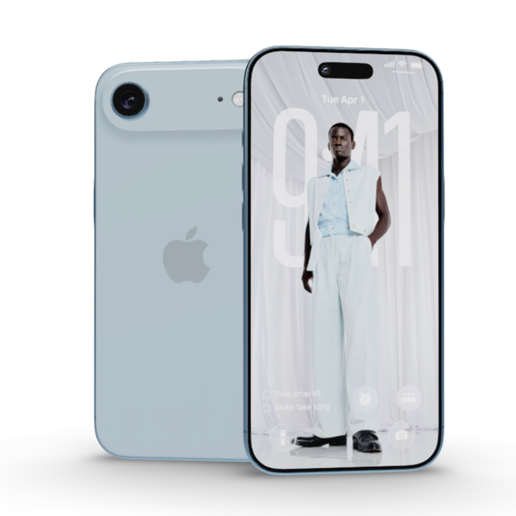 📱 iPhone Air Shown in Sky Blue・ STL File for 3D printing・Cults
